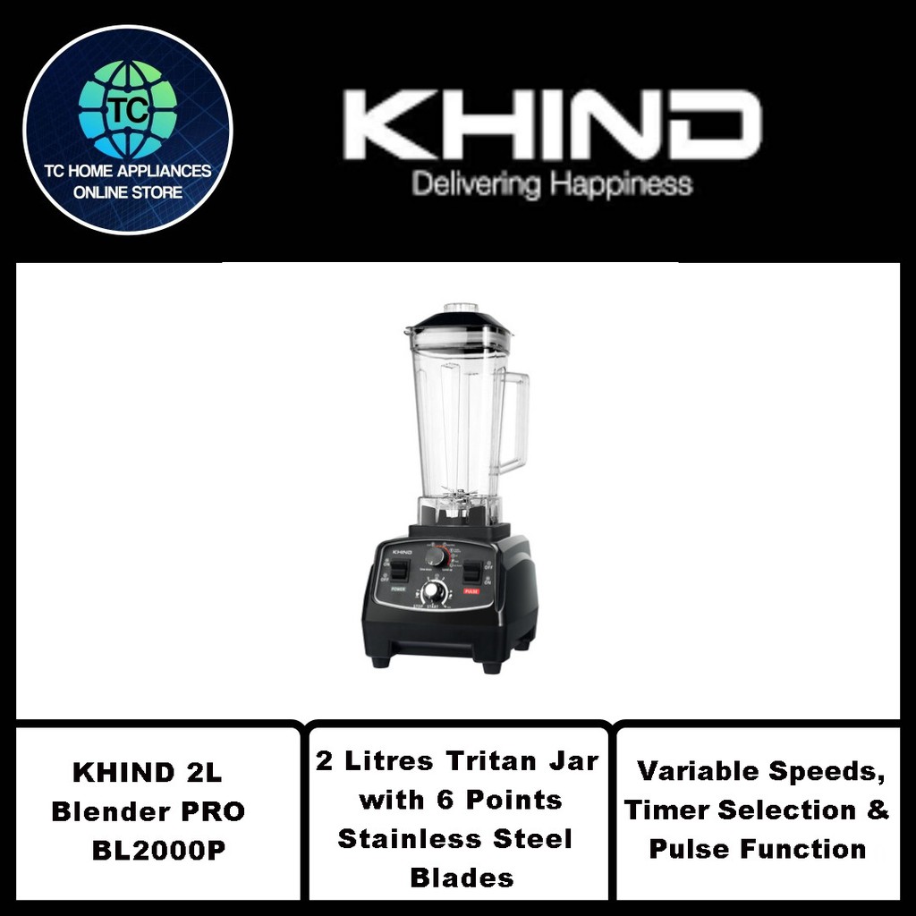 Khind 2L Blender PRO (BL2000P) | Shopee Malaysia