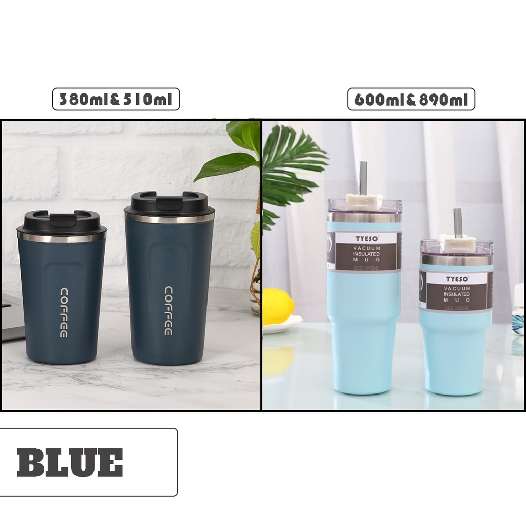 Botol air tahan sejuk termos air sejuk Termos air panas botol air straw ...