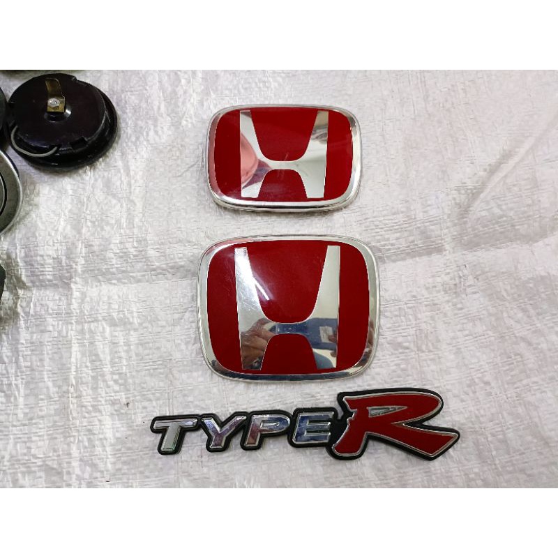 Original DC5 Type R Red Logo Emblem | Shopee Malaysia