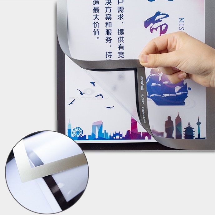 FSF A4 Magnetic Document Sign DTI BIR Photo Frame Wall Paper Menu ...