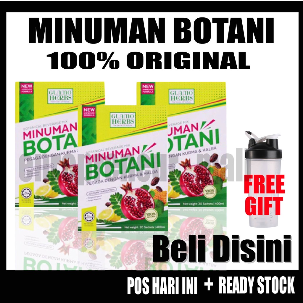 Minuman Botani 🔥Today Shipping 🔥 Pemecah Batu Karang (1 box / 20 sachet ...