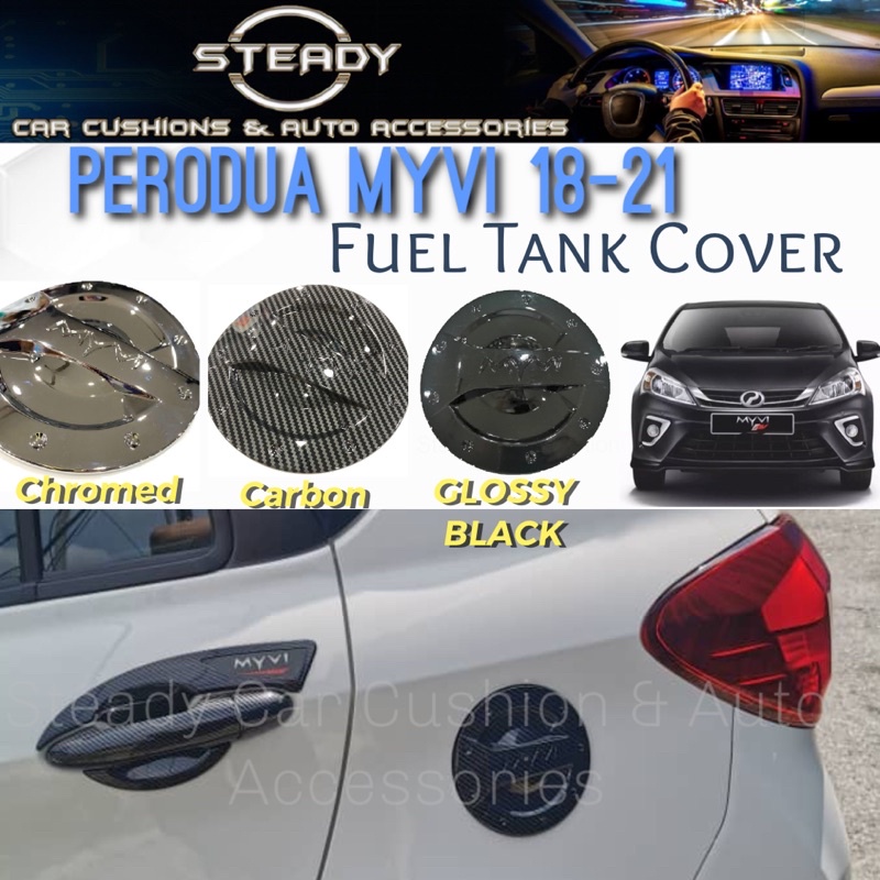 latest 🔥Perodua Myvi 2018-2024 Gen3 Facelift Fuel Tank Cover Carbon ...