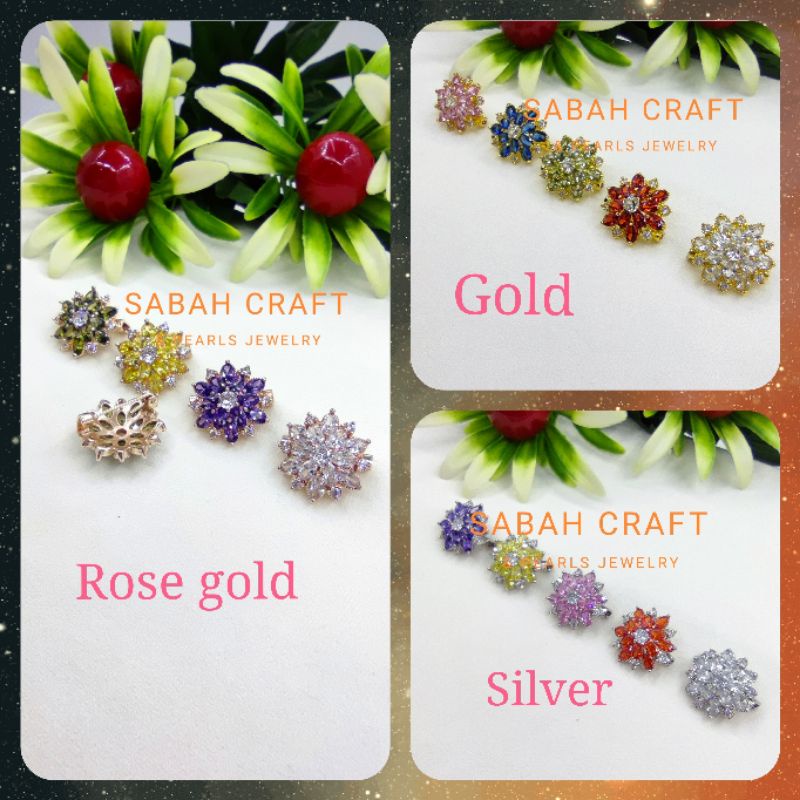 Kerongsang dagu/Baby Brooch crystal swrovski (1pc) | Shopee Malaysia