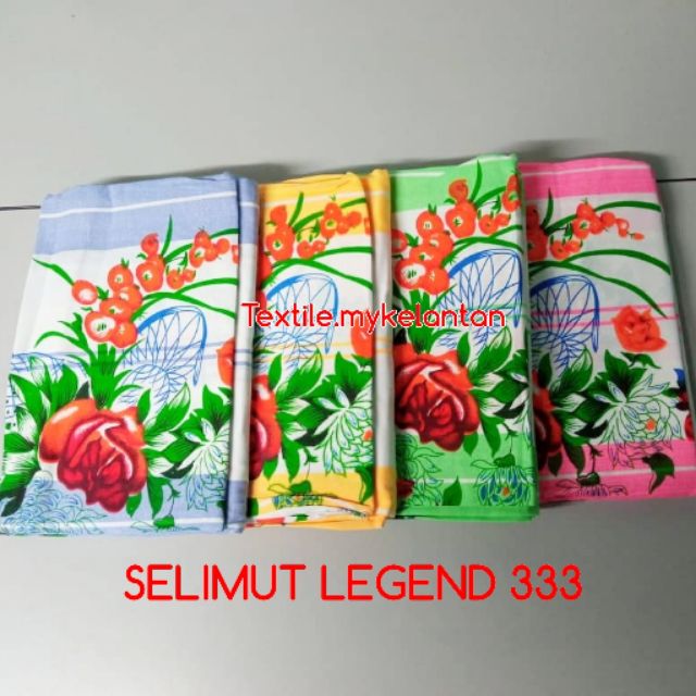 ( TERLARIS 100% COTTON ) Selimut Legend Saiz Double | Shopee Malaysia