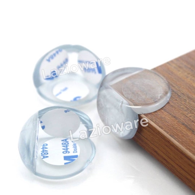 Clear round table corner protector with 3M adhesive | Shopee Malaysia