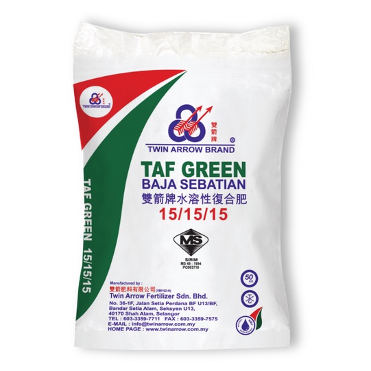 Baja NPK 151515 TAF Green (1KG) | Shopee Malaysia