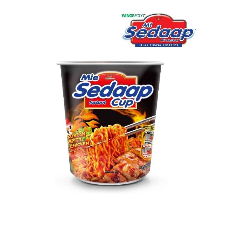 [TKM] Mi Sedaap Korean Spicy Chicken [CUP] 81g | Shopee Malaysia