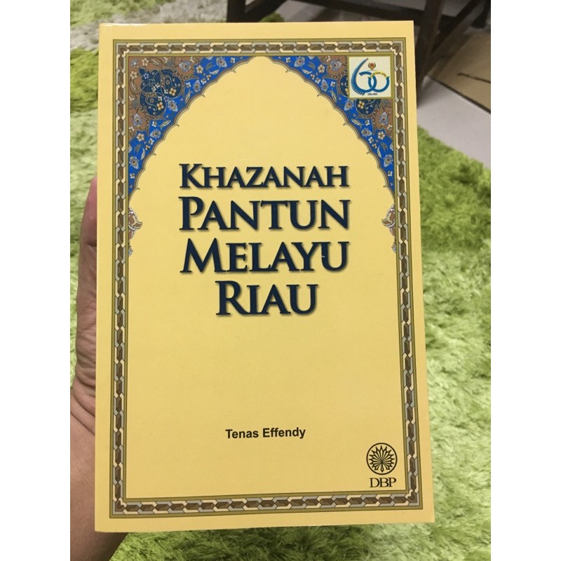 KHAZANAH PANTUN MELAYU RIAU. oleh Tenas Effendy. DBP. [RAK 17] | Shopee ...