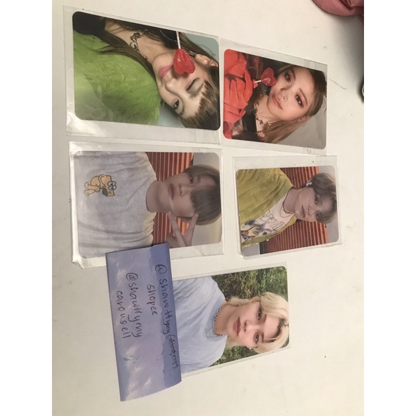 ITZY NCT RYUJIN LIA CHENLE STRAY KIDS FELIX OFFICIAL PHOTOCARD | Shopee ...