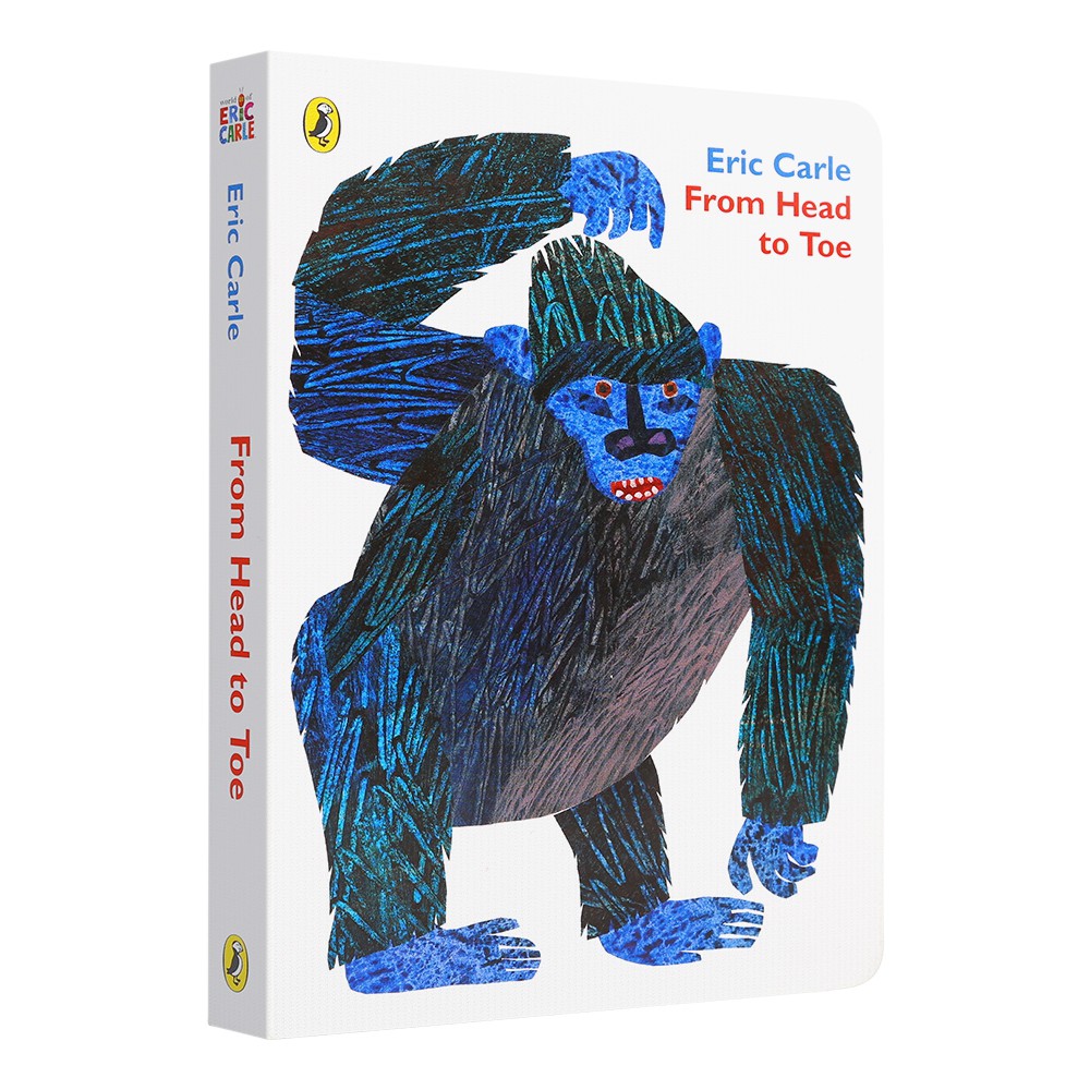 🇲🇾Ready stock !!毛毛虫点读笔书 Book only - 从头动到脚 from head to toe Eric Carle ...