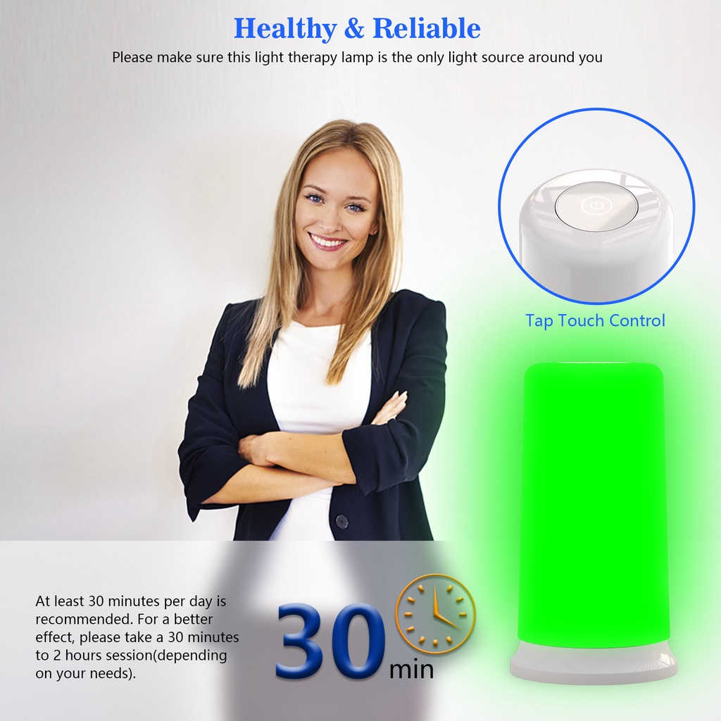 KTS Light Therapy Light Relief Mood Light Relieve Depression, Anxiety ...