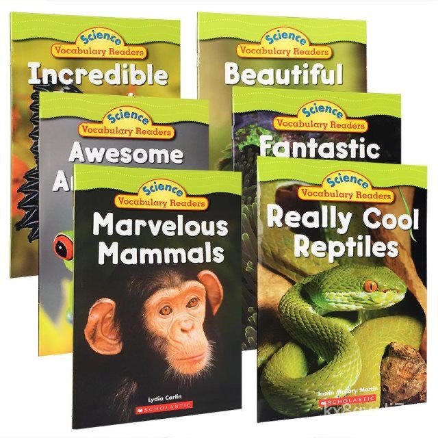 24 Books Set Scholastic Science Vocabulary Readers English Reading ...