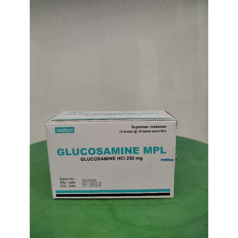 Glucosamine MPL 250 MG strip contains 10 tablets | Shopee Malaysia
