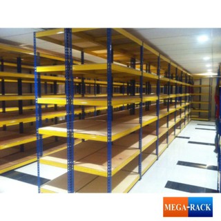 HEAVY DUTY Boltless Rack - 4 Levels - Yellow / Blue Series | Shopee ...