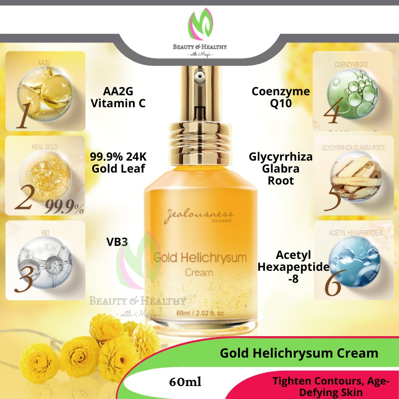 Jealousness Gold Helichrysum Cream Genuine Fully Imported | Shopee Malaysia