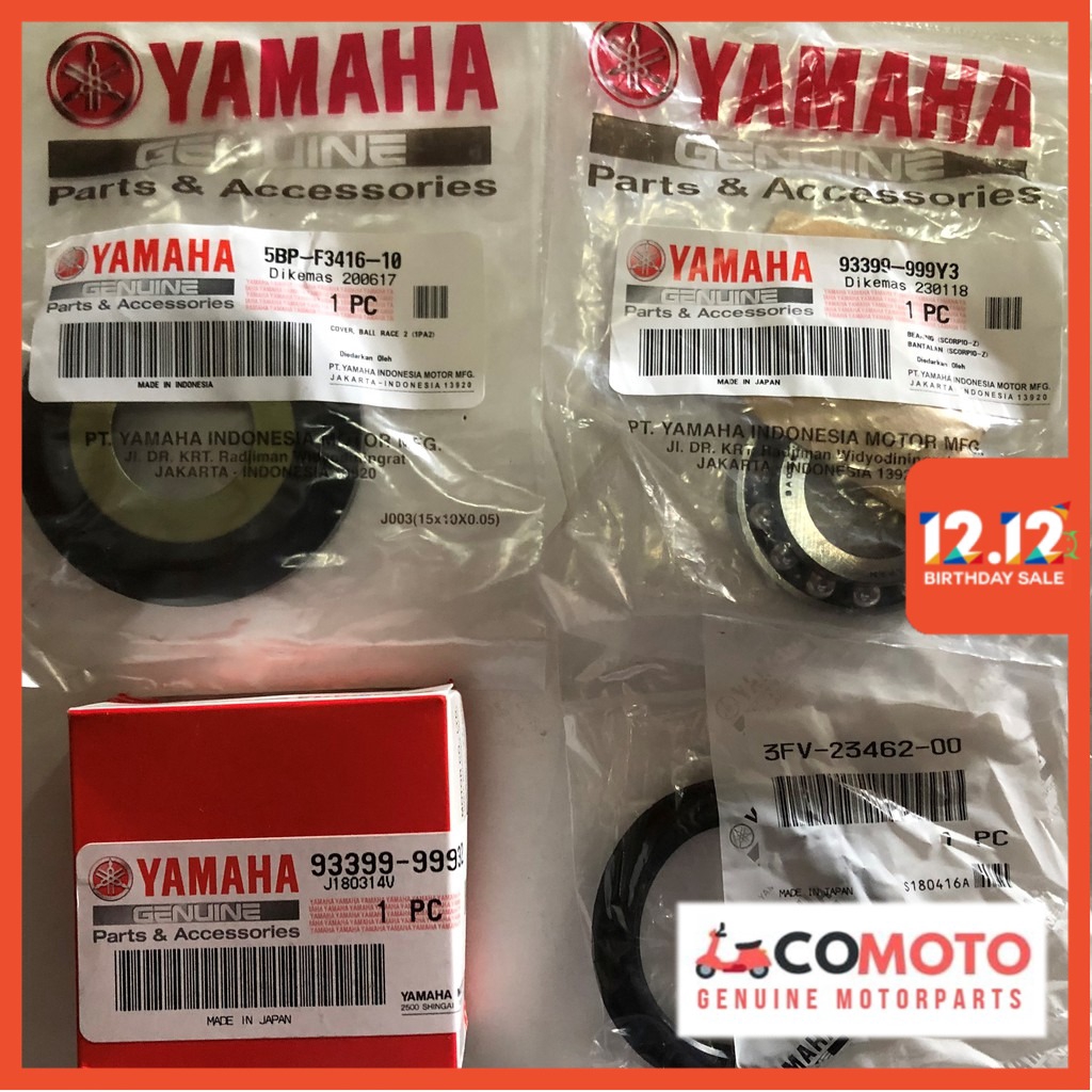 Yamaha R25 Cone Set (Steering Cone) / handle Bearing 100% Original ...
