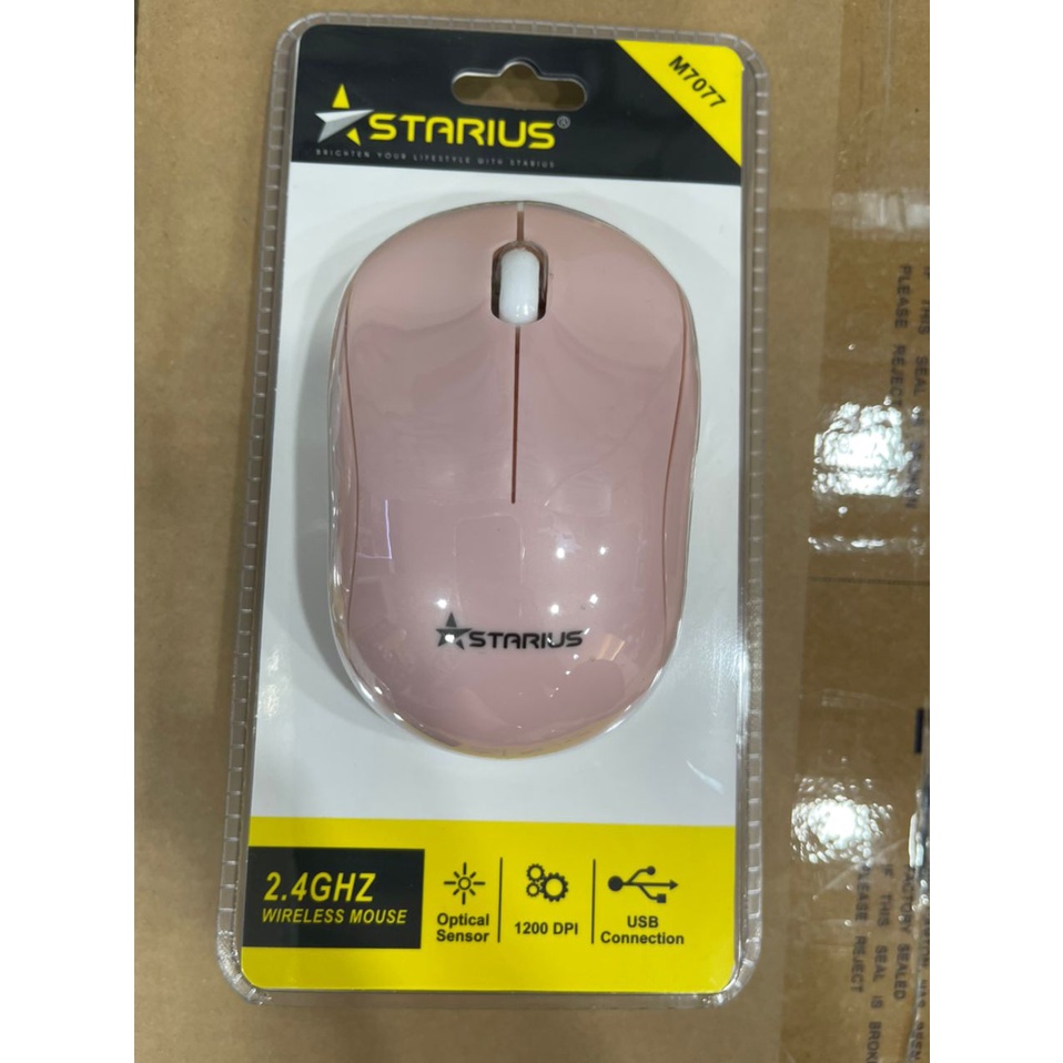 STARIUS 2.4GHz WIRELESS MOUSE M7074 M7076 M7077 M7078 COLLECTION ...
