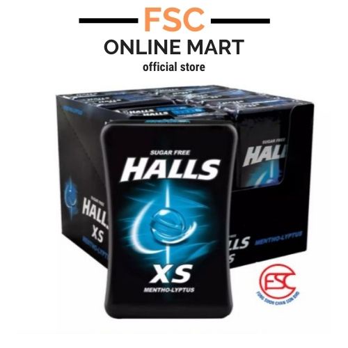[FSC] Halls XS Menthol-lyptus Mini Candy 12 pieces x 15g | Shopee Malaysia