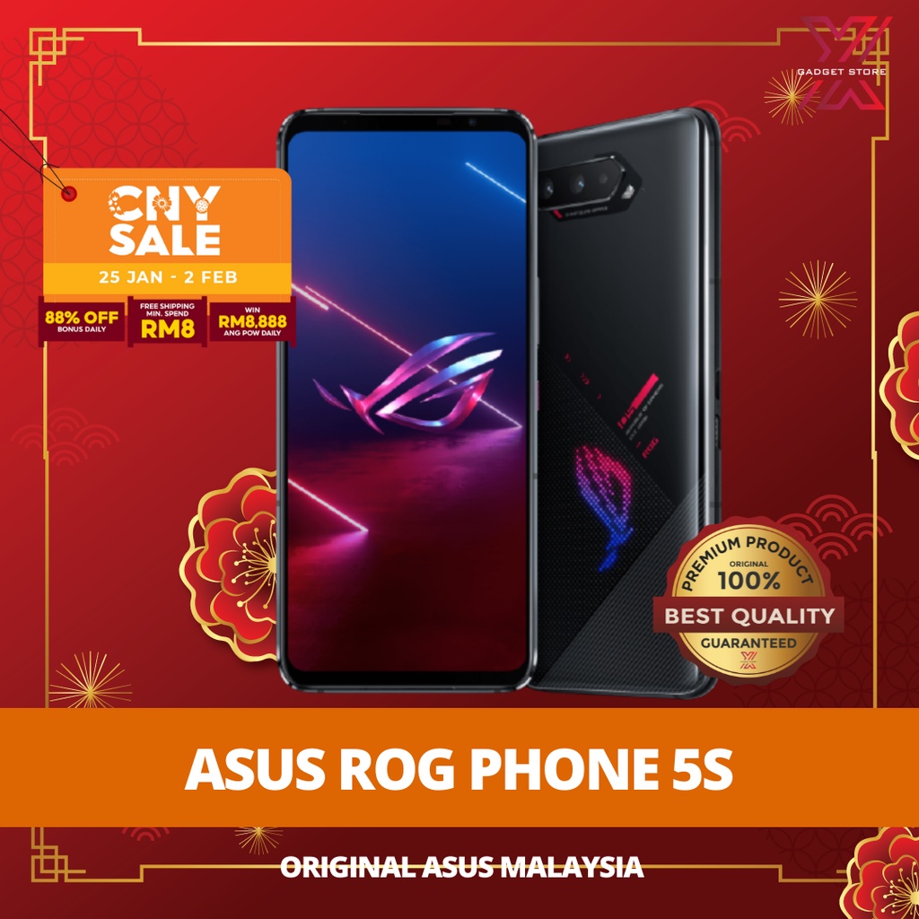 [ READYSTOCK ] ASUS ROG PHONE 5S SERIES ( ORIGINAL ASUS MALAYSIA ...