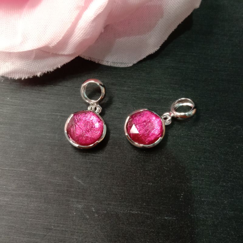 Pink Meteorite David Star Charm 8mm 粉天铁大卫星小滴溜 | Shopee Malaysia