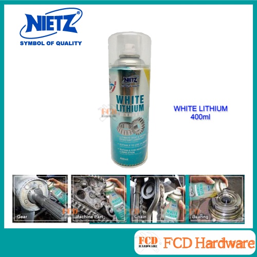 NIETZ High Performance White Lithium Spray Grease Minyak Pelincir Untuk ...