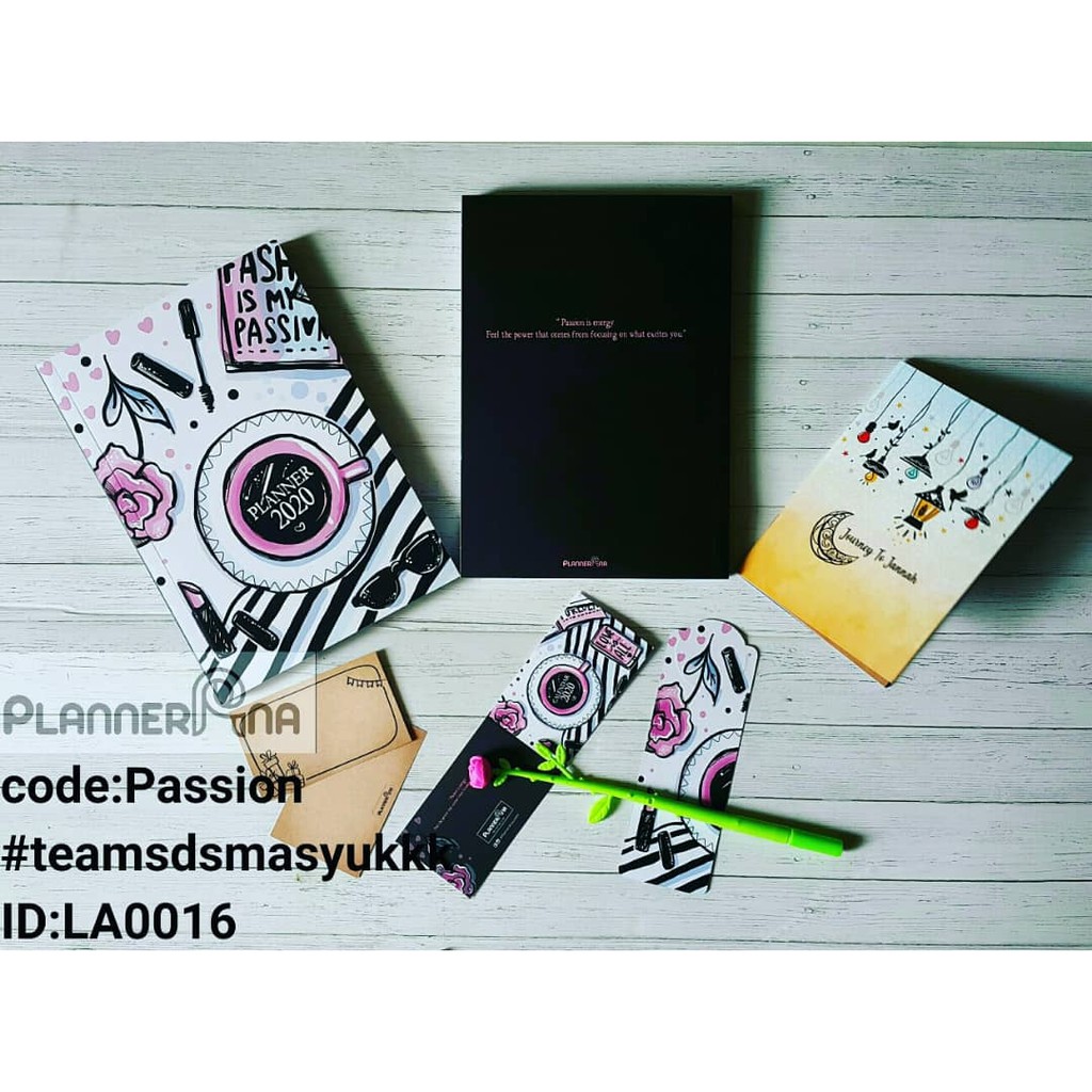 BUKU PLANNER ANA 2020 + FREE GIFT code PASSION | Shopee Malaysia