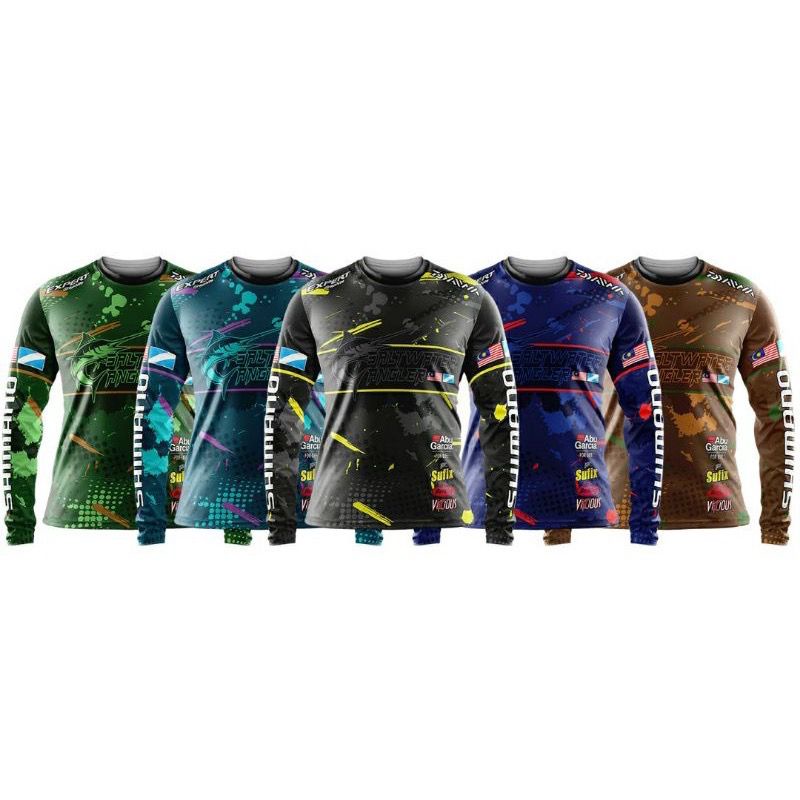 Saltwater Angler Fishing Outfit Baju Pancing Laut | Shopee Malaysia