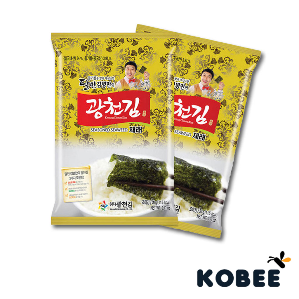 KwangCheon Korean Roasted Seasoned Seaweed (20gx4) | Shopee Malaysia