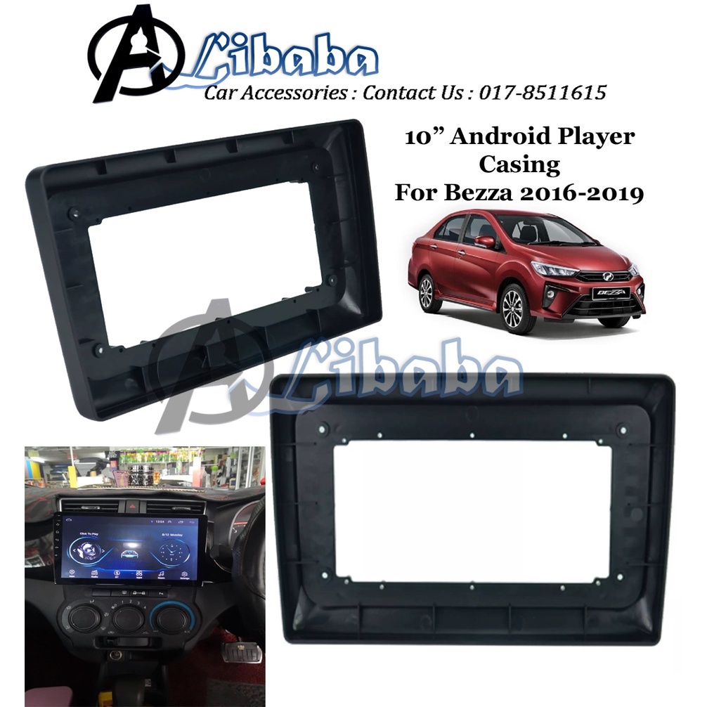 10" PERODUA BEZZA 2016-2023 Android Player Casing Plug And Play ...