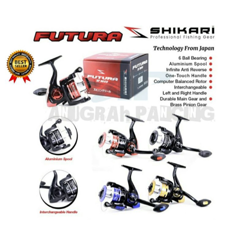 Shikari FUTURA 3000 MAX DRAG 11kg Fishing REEL...Japan QUALITY | Shopee ...