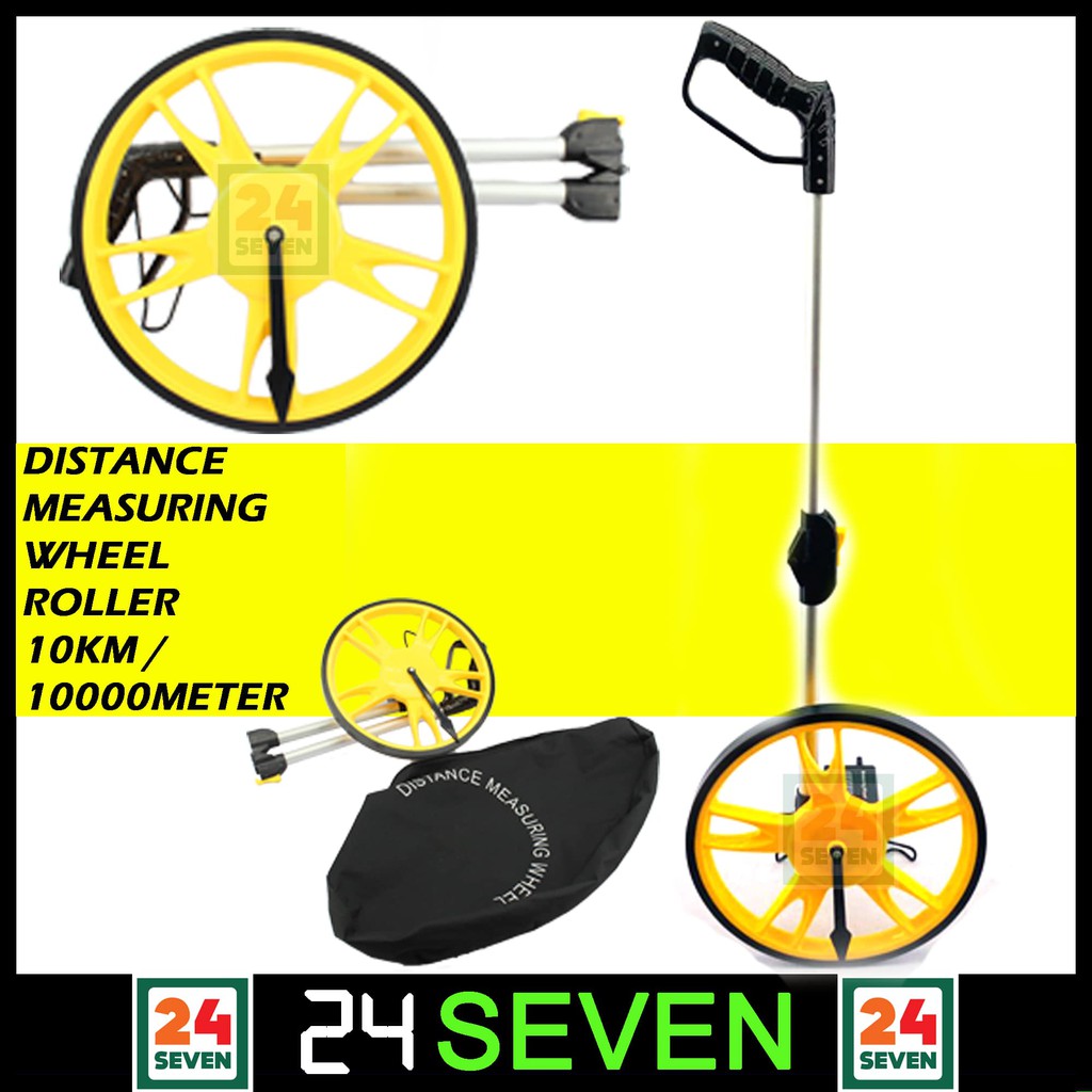 TWENTYFOURSEVEN - Distance Measuring Analog WHEEL ROLLER 10KM ...