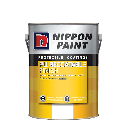Nippon PU Recoatable Finish 5L WHITE + EPOXY set | Shopee Malaysia