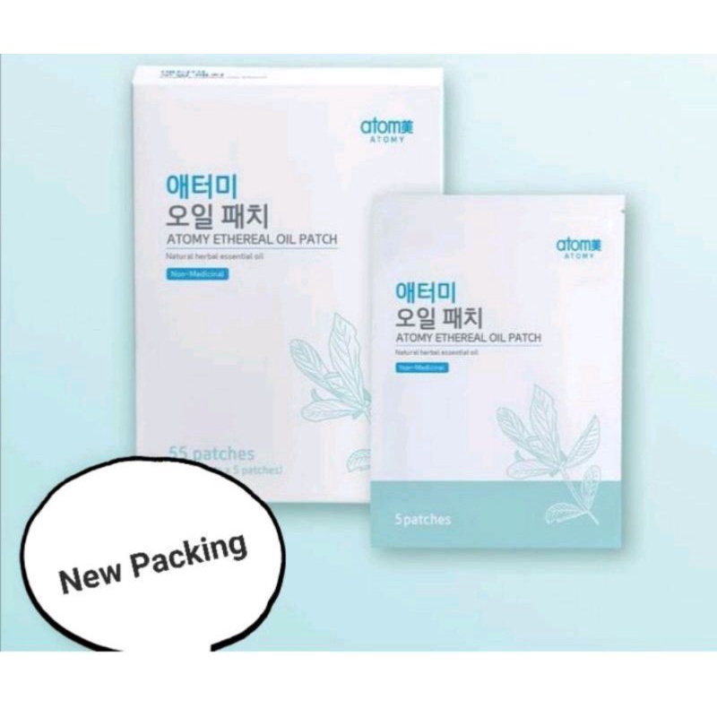 Atomy Ethereal Oil Patch💗Ready Stock 💗5 PCS | Shopee Malaysia