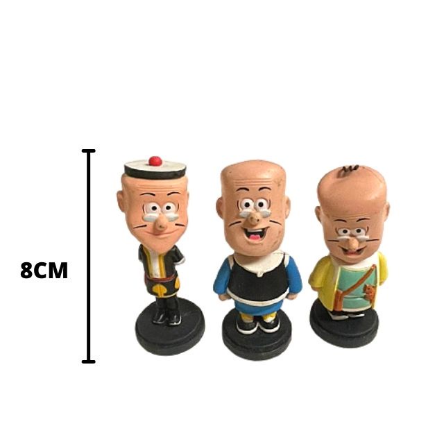 STOCK CLEARANCE Collectible Figures Master Q Lao Fu Zi and Big Potato ...