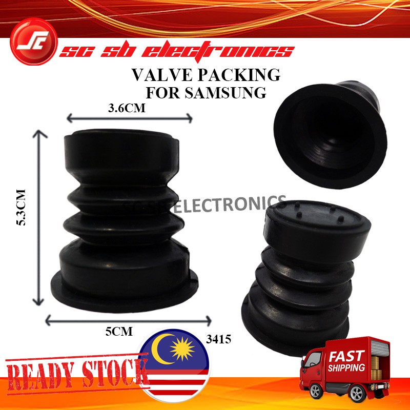 SAMSUNG WASHING MACHINE VALVE PACKING BELLOW GETAH 3415 - 36*50*53MM | Shopee Malaysia