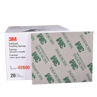 3M Microfine Sanding Sponge (Grit 1200-1500) #2600 | Span Pasir Kosok ...