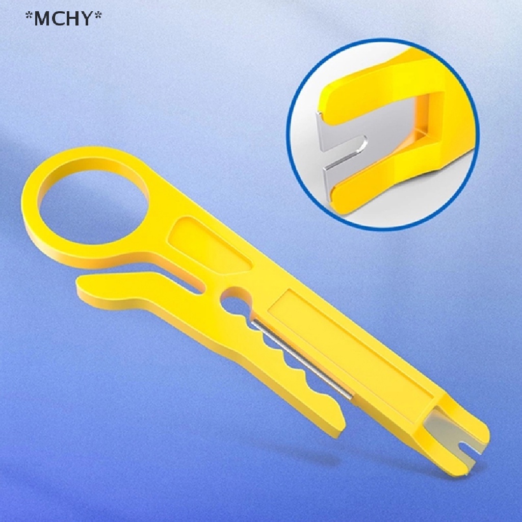 MCHY Mini Wire Stripper Crimper Plier Crimping Cable Punch Stripping ...