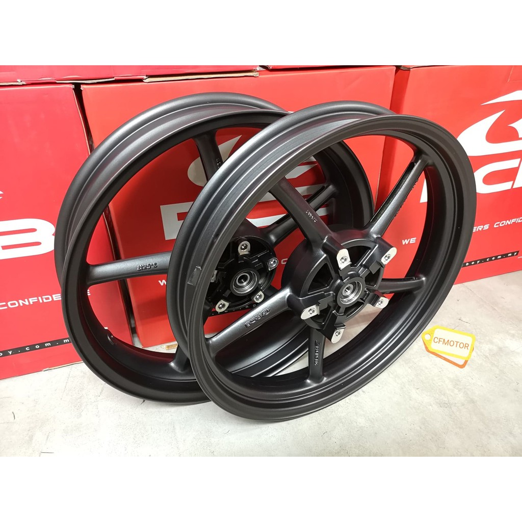 Y15ZR Y15 SP522 RACING BOY RCB SPORT RIM (250/350x17) - MATT GREY ...