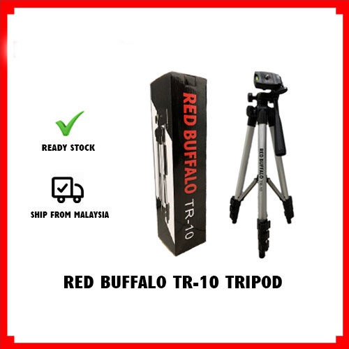 Red Buffalo TR-10 Tripod (Ready Stock) | Shopee Malaysia