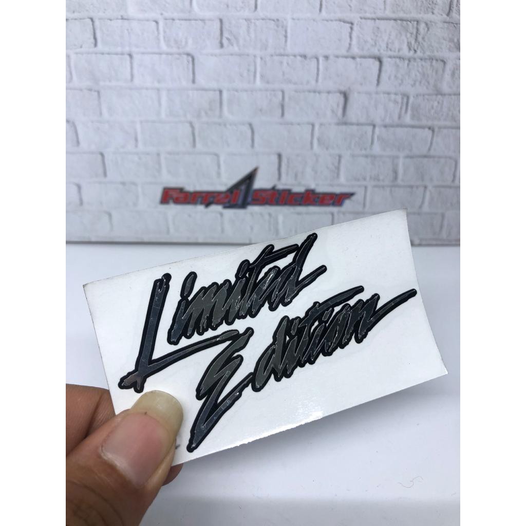 Limited EDITION STICKER STICKER | Shopee Malaysia
