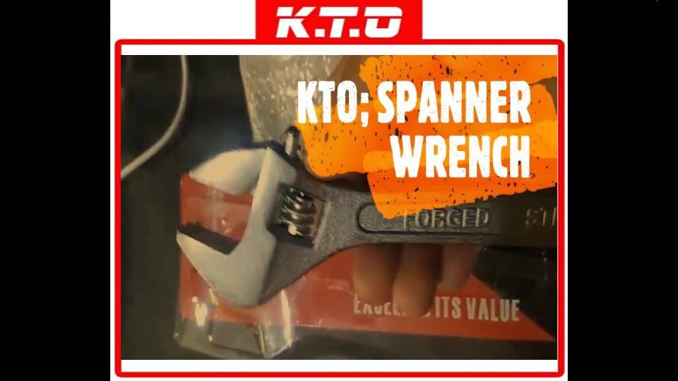6 / 8 / 10 / 12 Inch Heavy Duty Adjustable Spanner Wrench / Spana Hidup ...