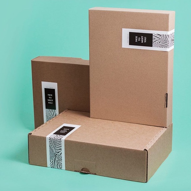 Box Seal Sticker Custom Design Print full color | Shopee Malaysia