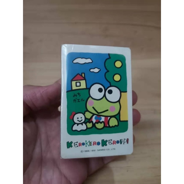 1991 Vintage Kerokero Keroppi Playing Cards | Shopee Malaysia