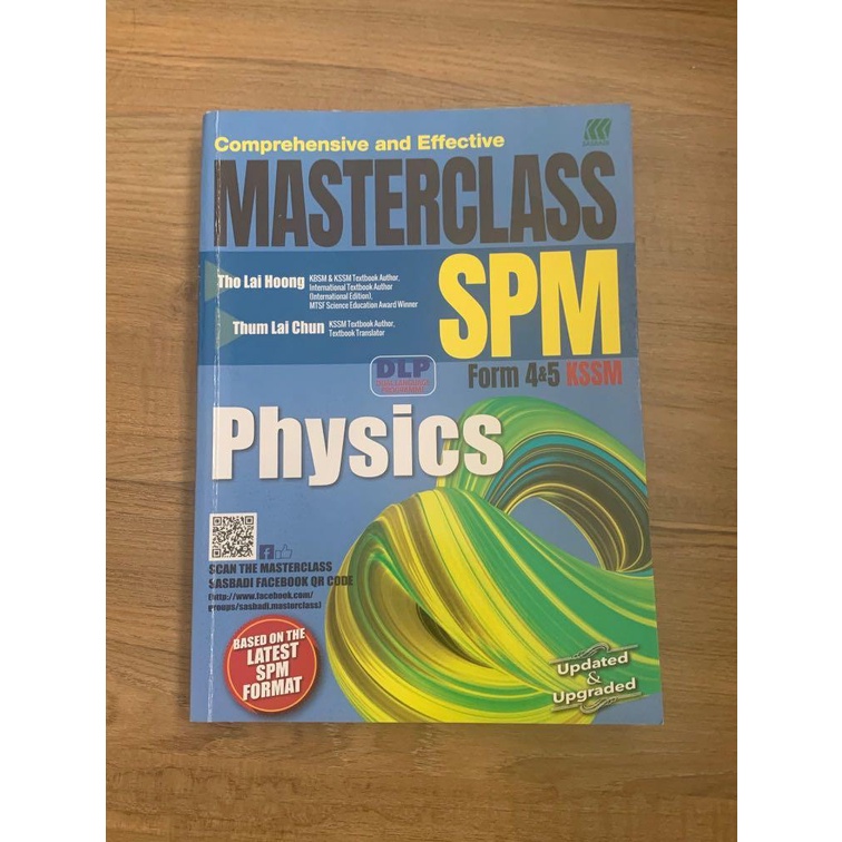 MASTERCLASS PHYSICS SPM (latest format) | Shopee Malaysia