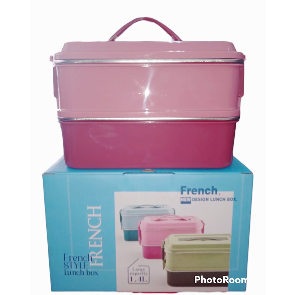 FRENCH STYLE LUNCH BOX ( 304 LINER) | Shopee Malaysia