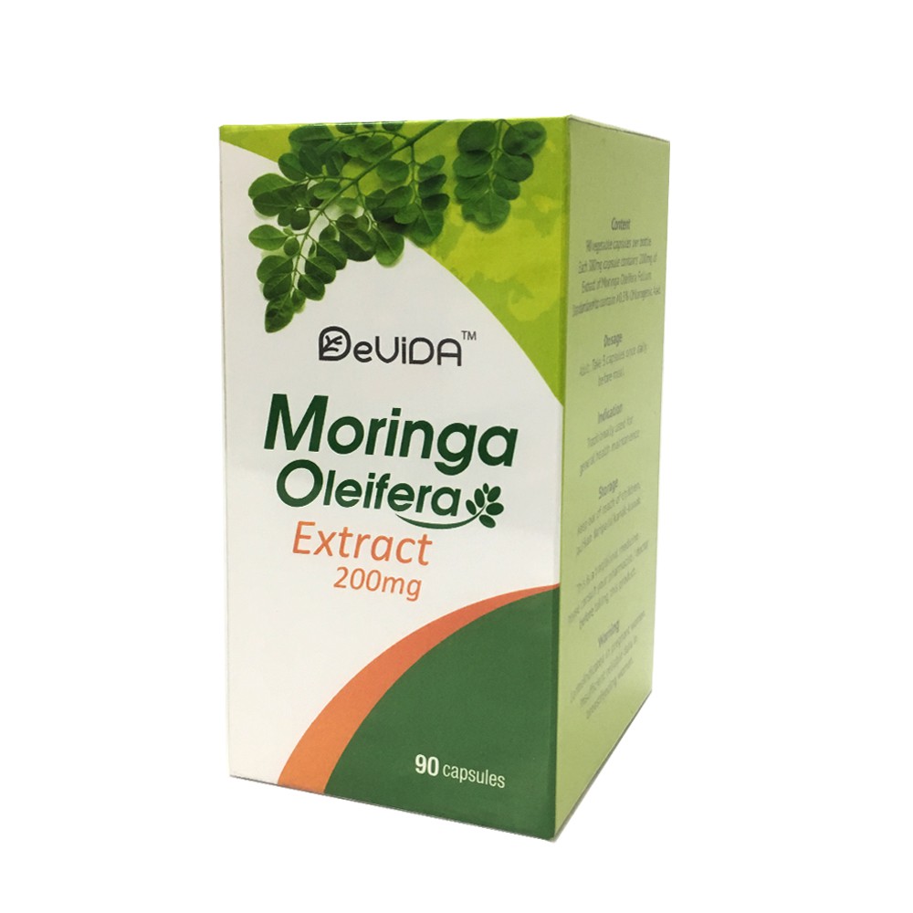 Devida Moringa Oleifera Extract 200mg 90’s capsules | Shopee Malaysia