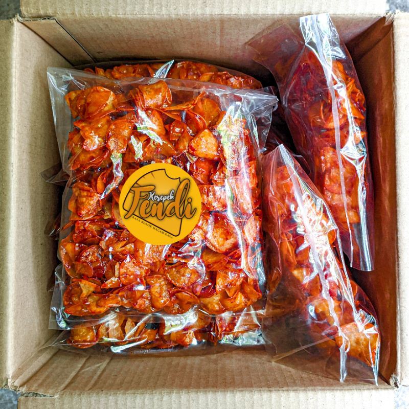 🔥HARGA BORONG🔥KEREPEK UBI PEDAS BASAH [500g X 8 pack] 𝙆𝙚𝙧𝙚𝙥𝙚𝙠 𝙁𝙚𝙣𝙙𝙞 | Shopee Malaysia