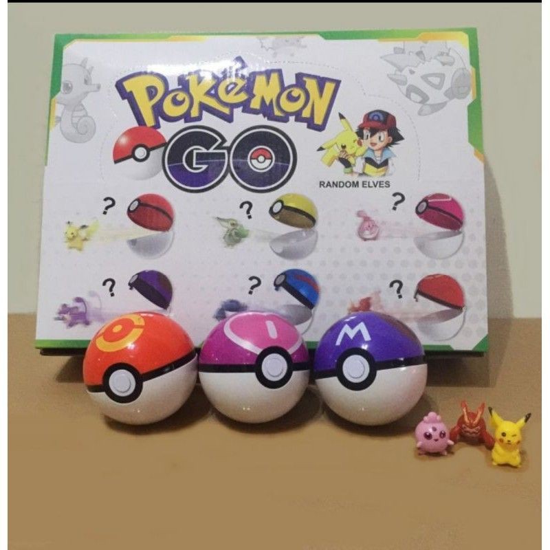 Pokemon ball / Pokemon ball filled with Pokemon characters | Shopee ...