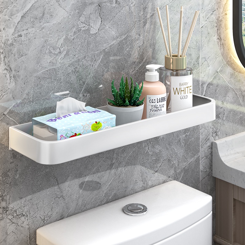 GCGJ Bathroom Rack/Toilet Rack/Toilet shelf/Storage Shelf Wall/Drain ...