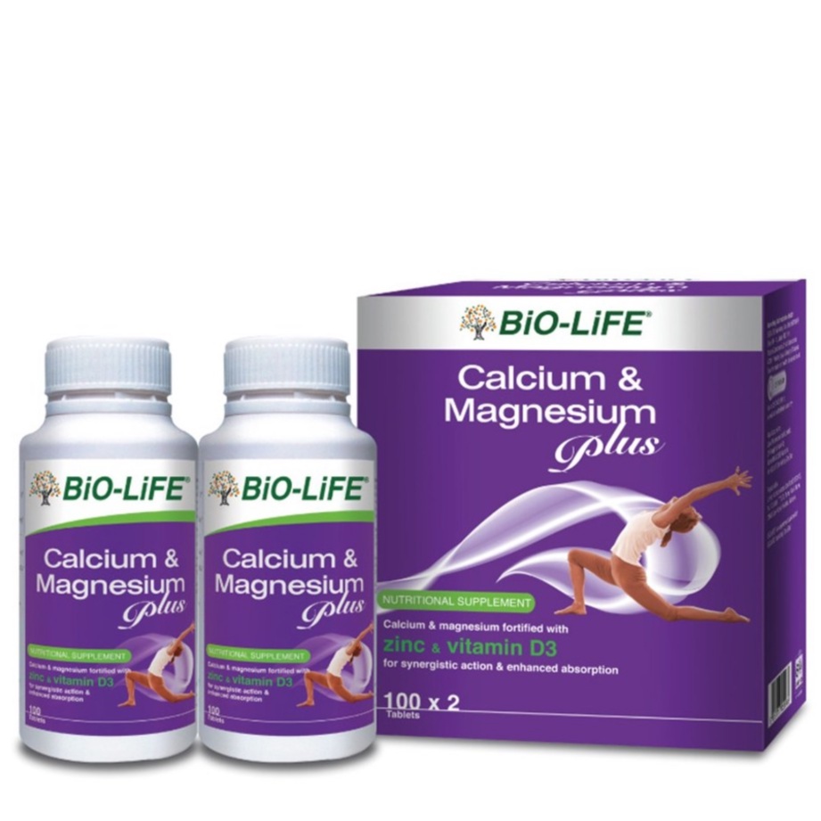 Biolife Calcium & Magnesium Plus - (100's / 2x100's) | Shopee Malaysia
